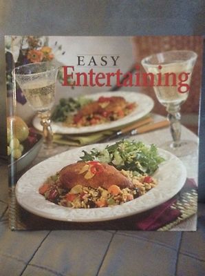 EASY ENTERTAINING COOKBOOK FROM 2000 - 371 COLORED PAGES - BRAND NEW ...