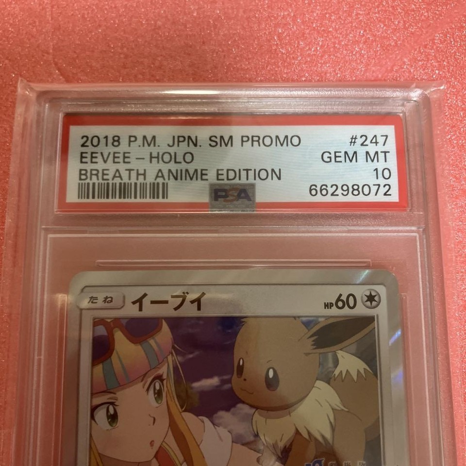 Eevee Promo Card 247/SM-P PSA10 - Pokémon TCG Collectible Photocard | eBay