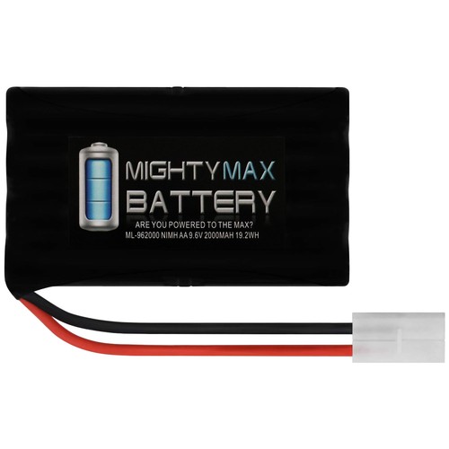 Mighty Max 9.6V 2000mAh NiMH Battery For Maisto Rock Crawler Extreme RC ...