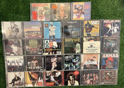 Lot Of 27 Promo Promotional Copies CD's Rap Hip Hop Pop Alt Rock Mixed ...