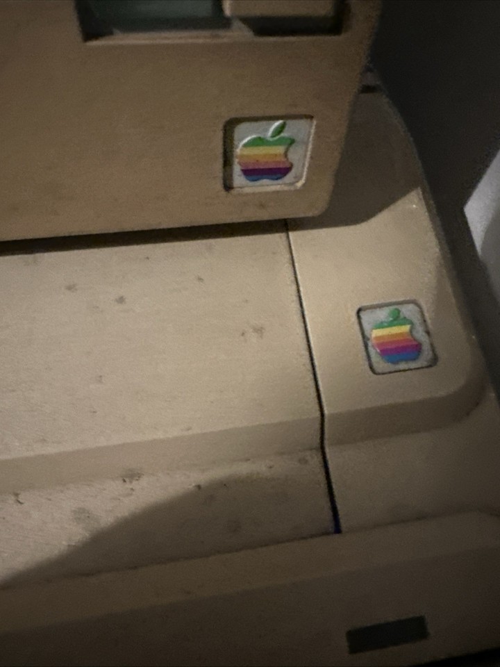 Apple ll Computer Model lle w Monitor & Keyboard | eBay