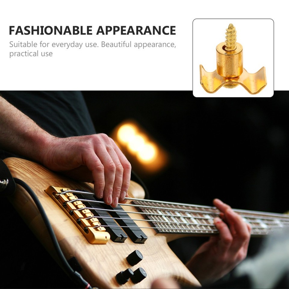 4 Sets String Tree Retainer Screws Electric Guitar Accessories Parts ...