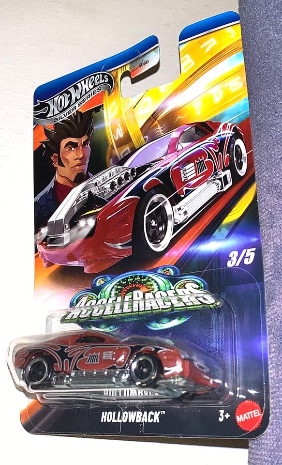 HOT WHEELS 2025 SILVER SERIES ACCELERACERS IRIDIUM,SLING SHOT ETC. 5 ...