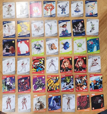 Woolworths Disney 100 Wonders: Collector Cards 2023 - Woolies 42 BULK ...