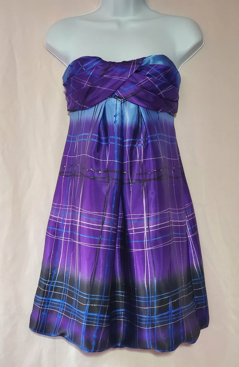Blue Violet Color Dress
