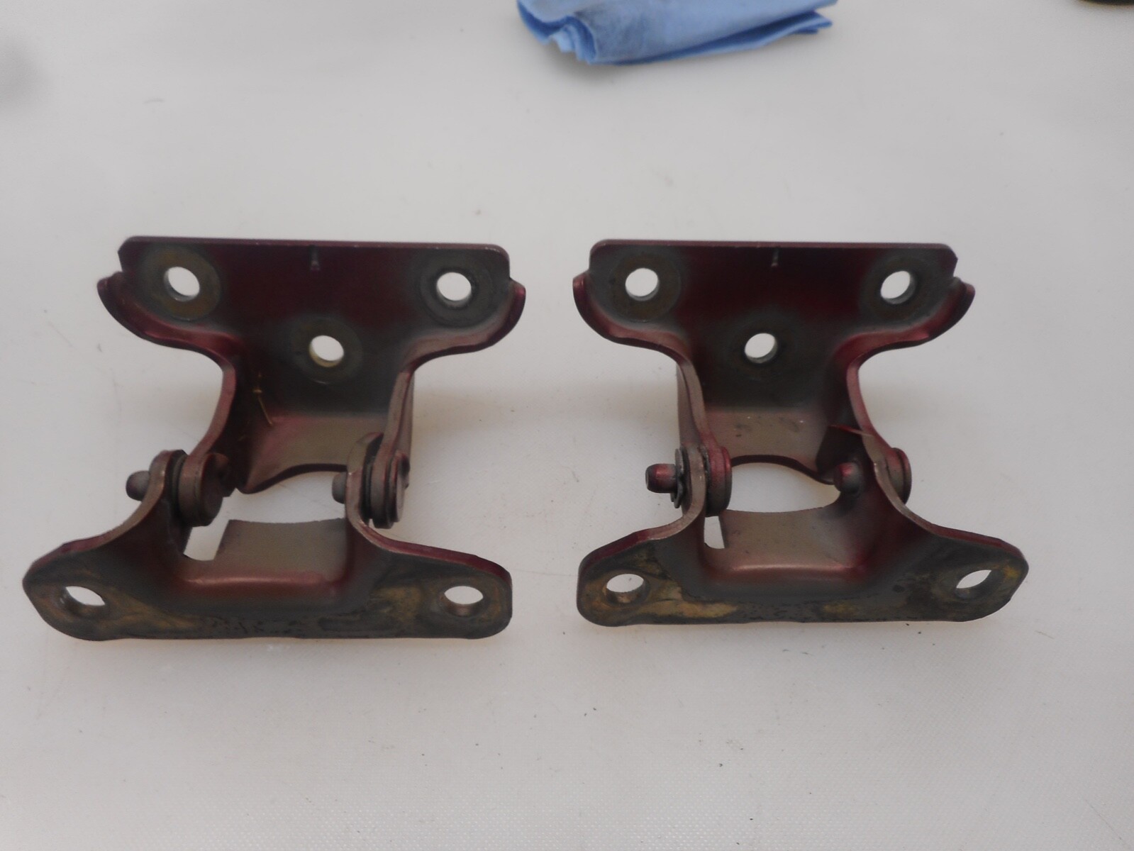 2000 LAND ROVER DISCOVERY II RIGHT PASSENGER FRONT DOOR HINGES UPPER ...