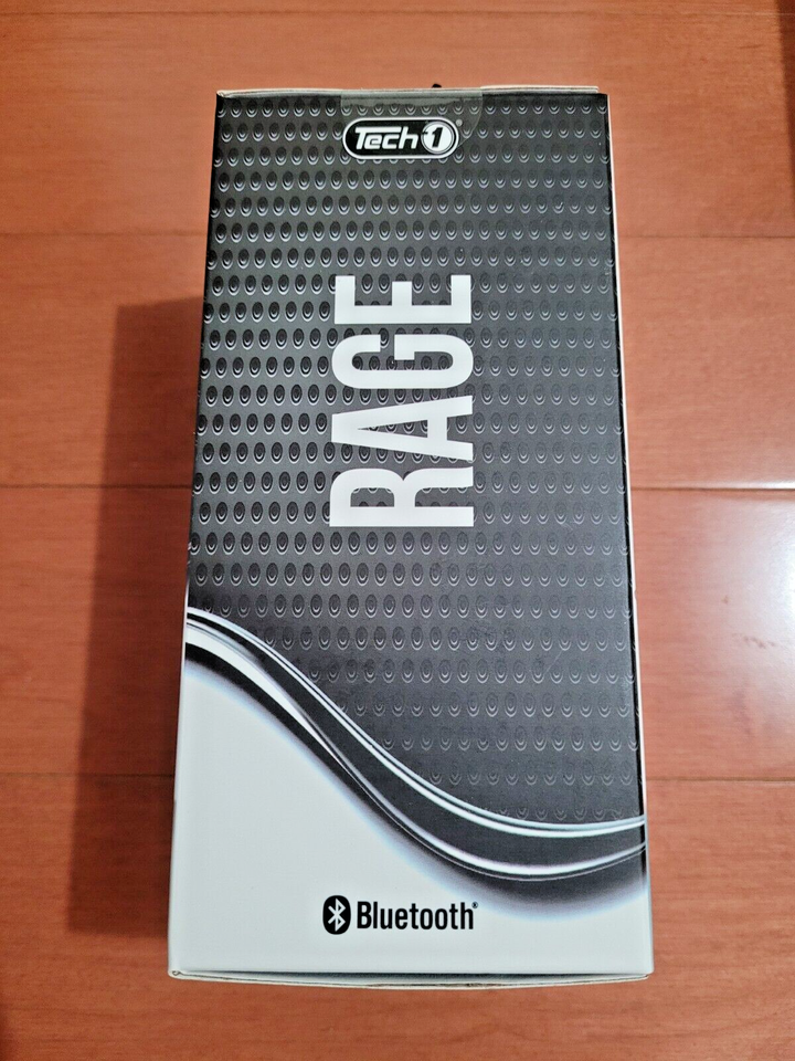 NEW Tech 1 RAGE Portable Splashproof Bluetooth Wireless Speaker - BLACK ...