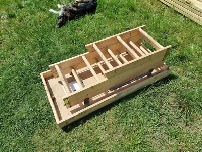 ABRU Timber 3 Section Loft Ladder and Hatch | eBay UK