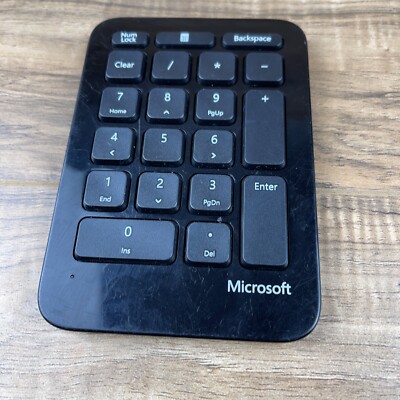 Microsoft 1558 Sculpt Ergonomic Number Key Pad Bluetooth | eBay