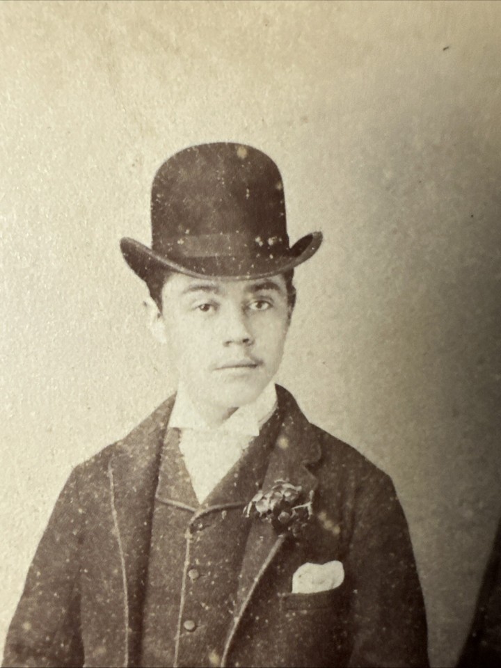 CDV Dapper Man 1889 Cane Fob By Merrett Stroud Victorian Fashion ...