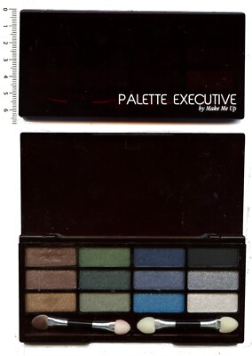 Palette de 12 FARDS A PAUPIERES ‘’EXECUTIVE - By Make Me Up’’ - Etat ...
