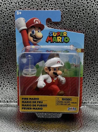 Nintendo Super Mario Fire Mario Figure “NEW” | eBay