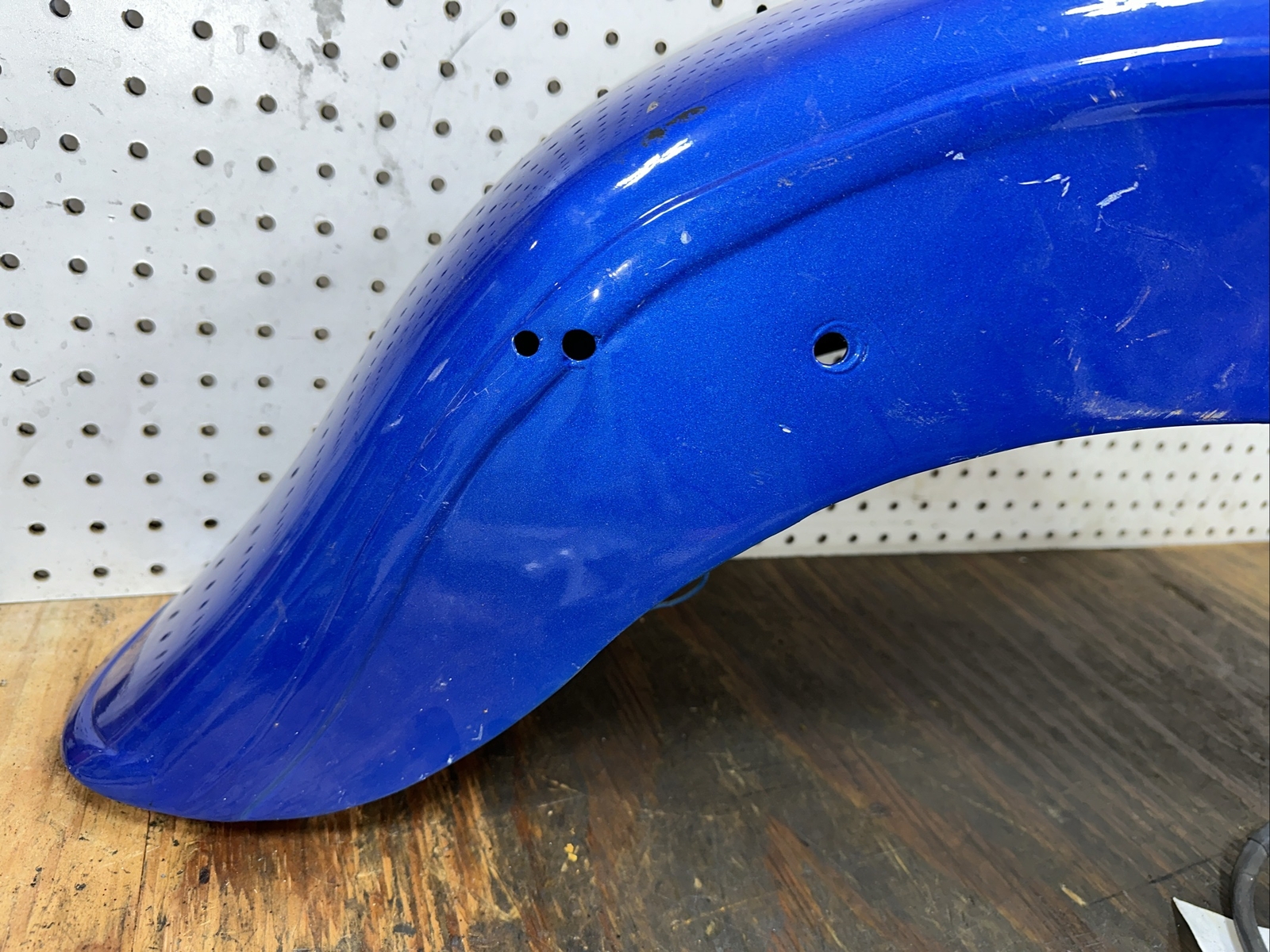 HARLEY SHOVELHEAD SMOOTH REAR FENDER FL FLH ELECTRA GLIDE 1980-1984 ...