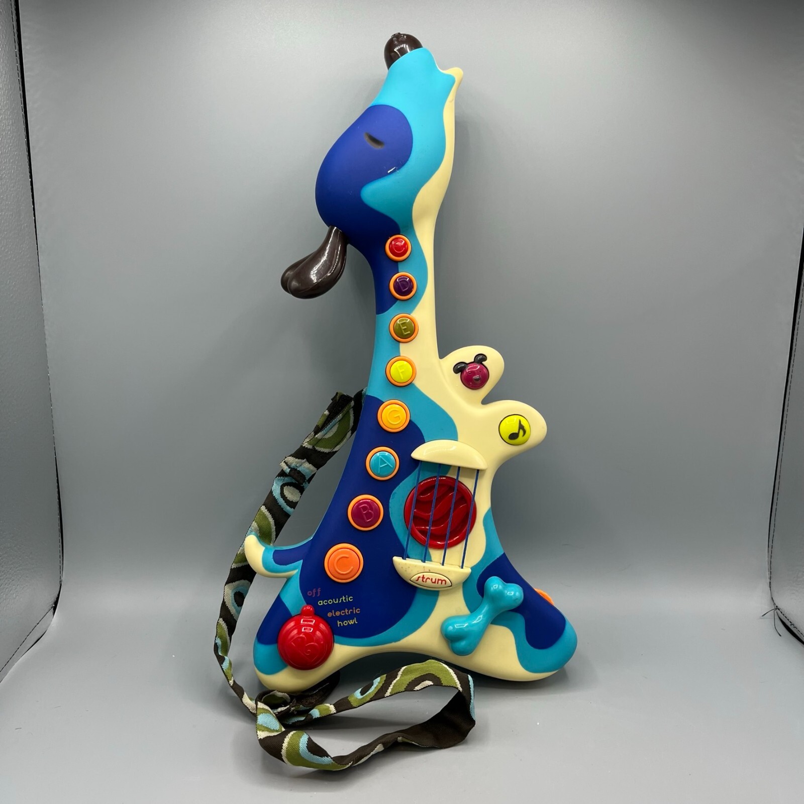 B Toys B Woofer Hound Dog Guitar Musical Learning Toy Kids Instrument ...