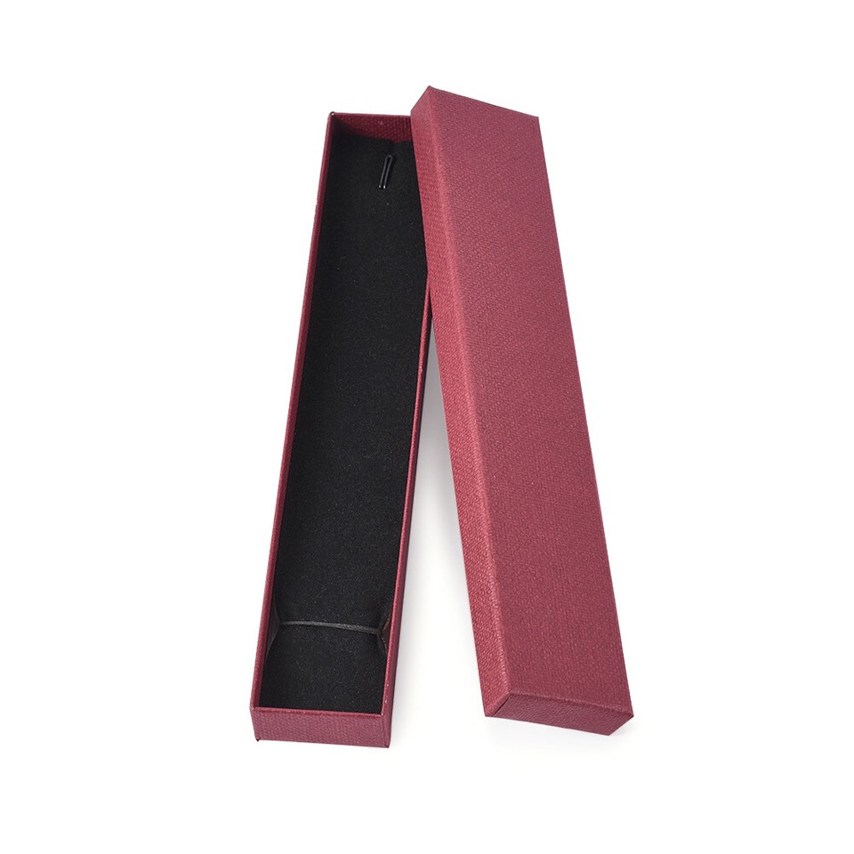 12pcs Rectangle Cardboard Jewelry Necklace Pendants Boxes Present Case ...