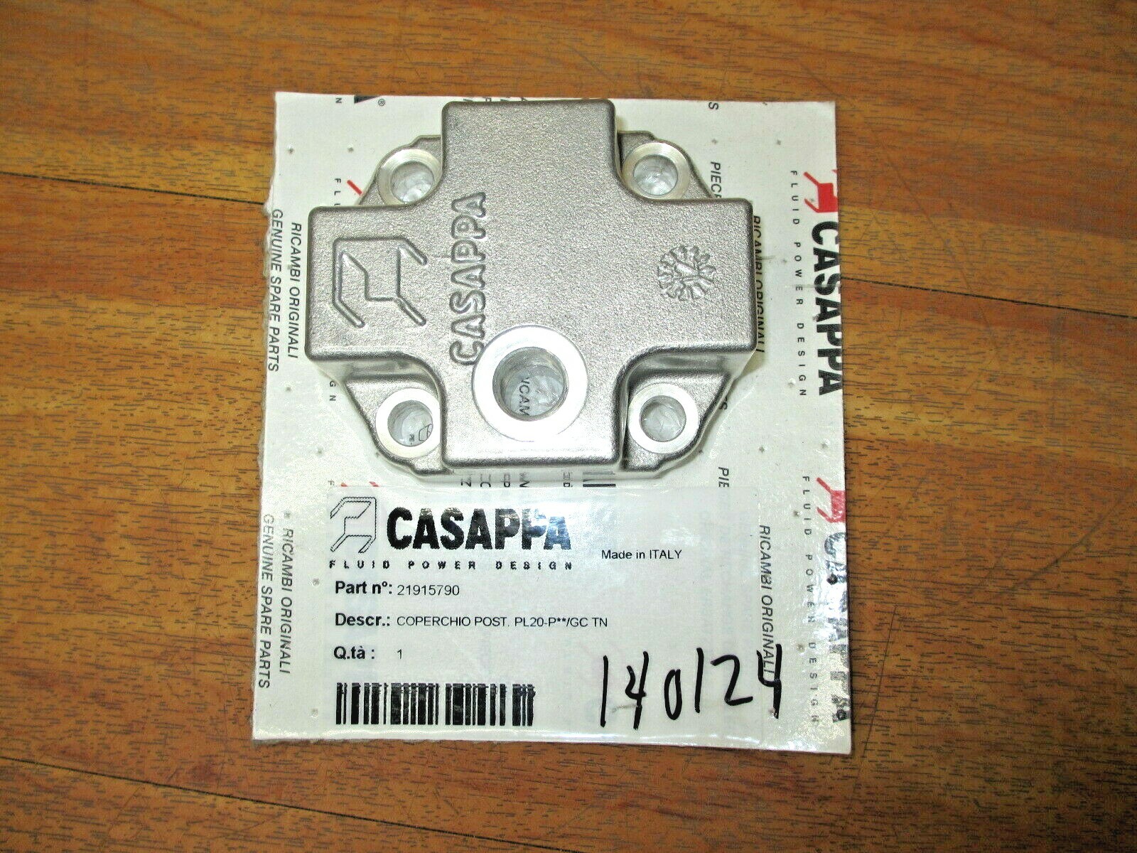 Cassappa 21915790 *NEW* Hydraulic Pump Rear Cover PL20-P**/GC TN ...