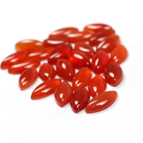 [WHOLESALE] NATURAL RED ONYX CABOCHON MARQUISE SHAPE LOOSE GEMSTONE | eBay