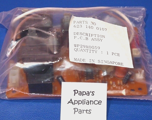 NEW GENUINE OEM GE WP29X59 ROOM AIR CONDITIONER CONTROL BOARD AJT08DGV ...