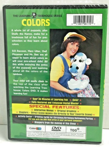 The Learning Treehouse Series Colors, Numbers, Shapes, Pre-School 3 ...