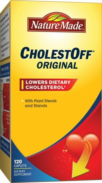 Nature Made CholestOff Original - 120 Caplets for sale online | eBay