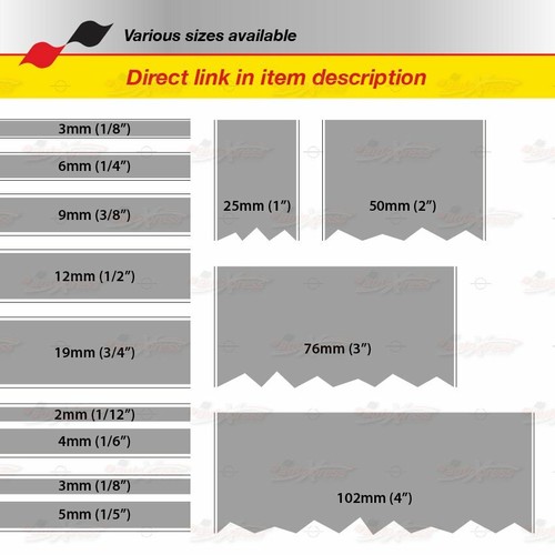 1" Roll Vinyl Pinstriping Pin Stripe Solid Line Car Trim Tape Decal ...