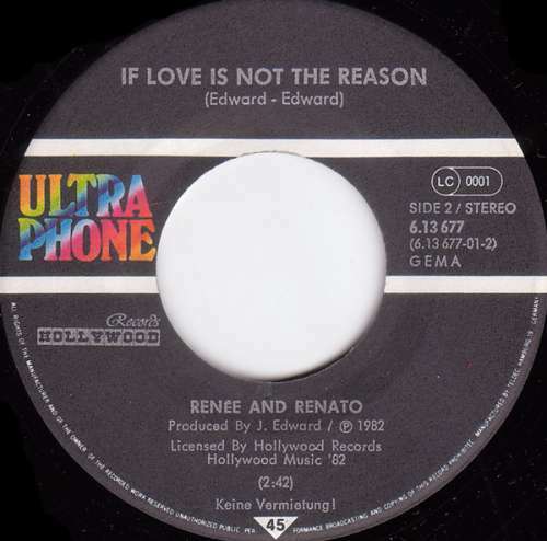 Renée And Renato* - Save Your Love 7" Single Vinyl Schallplatte 43729 ...