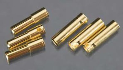 Castle Creations 4mm High Current Bullet Connector Set for 16G/13G 75A ...