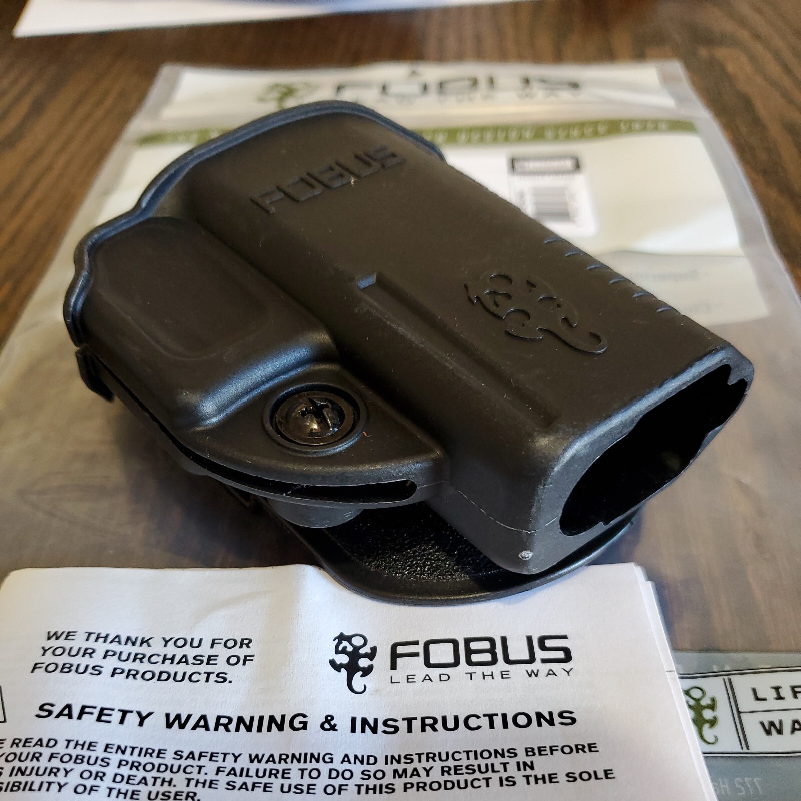 FOBUS GLOCK PADDLE HOLSTER FOR GLOCK 43 43X 48 MOS WITHOUT RAILS | eBay
