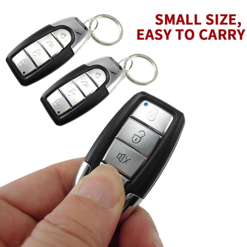 Car Van HGV Truck Security AlarmSystem with 2 Remote Locking Fob Anti ...
