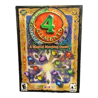 4 Elements II PC 2012 Includes Bonus Games E Unlock The Power 743999154551| eBay
