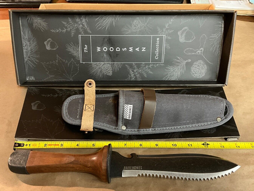 BAREBONES HORI HORI ULTIMATE TOOL FIXED BLADE KNIFE CAMPING OUTDOORS ...