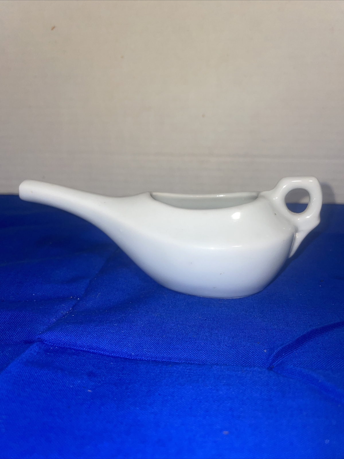 Vintage White Porcelain Infant Feeder Pap Boat Japan- Estate Find | eBay
