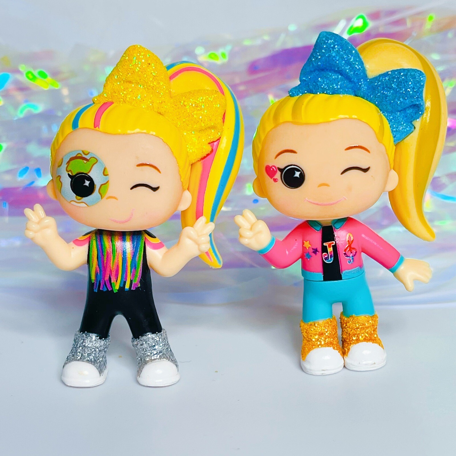 Jojo Siwa Mystery Collectible Mini Doll Figures 3 Inch Nickelodeon Lot ...