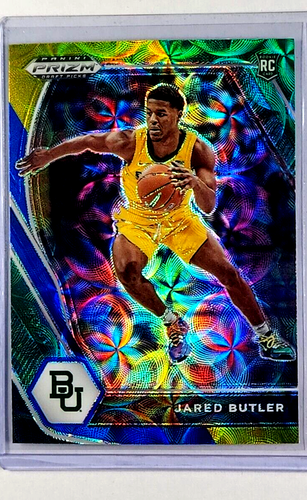 2021 Panini Prizm Draft Picks Choice Blue Yellow & Green #30 Jared ...