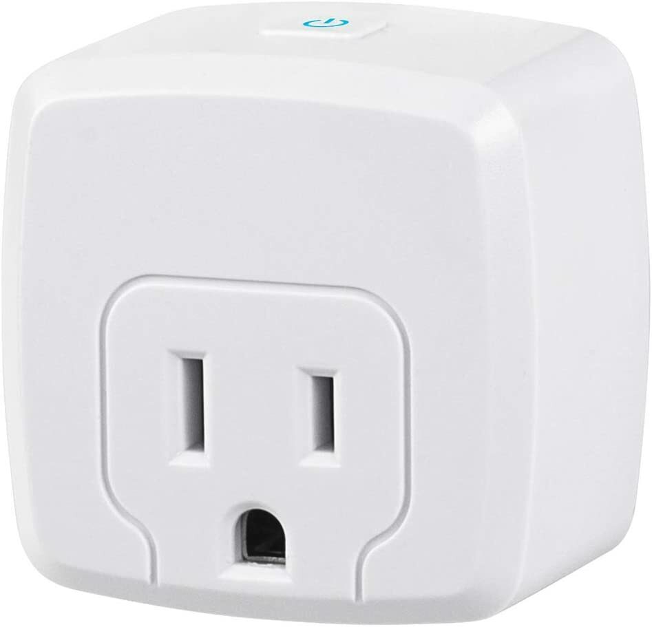 HBN 4Pcs Mini Smart WiFi Plug With Timer Work with Alexa/Google Home ...
