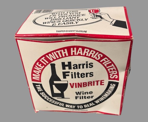 Vintage Harris Filters Vinbrite Wine Filter In Original Box | eBay