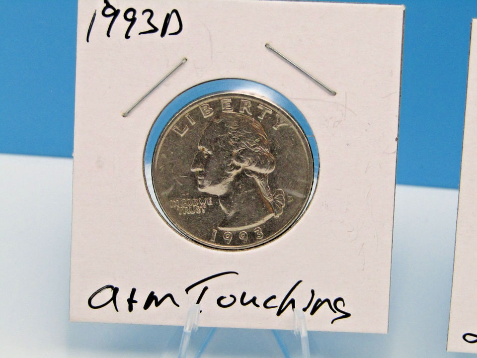 4 Coin Lot U.S. Quarters Coins 1993-2023 Errors | eBay