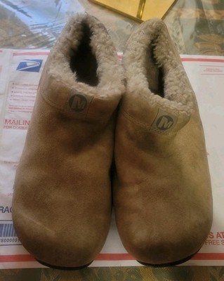 Merrell Womens Primo Chill Slide Suede Sheepskin Lining Size 10 in ...