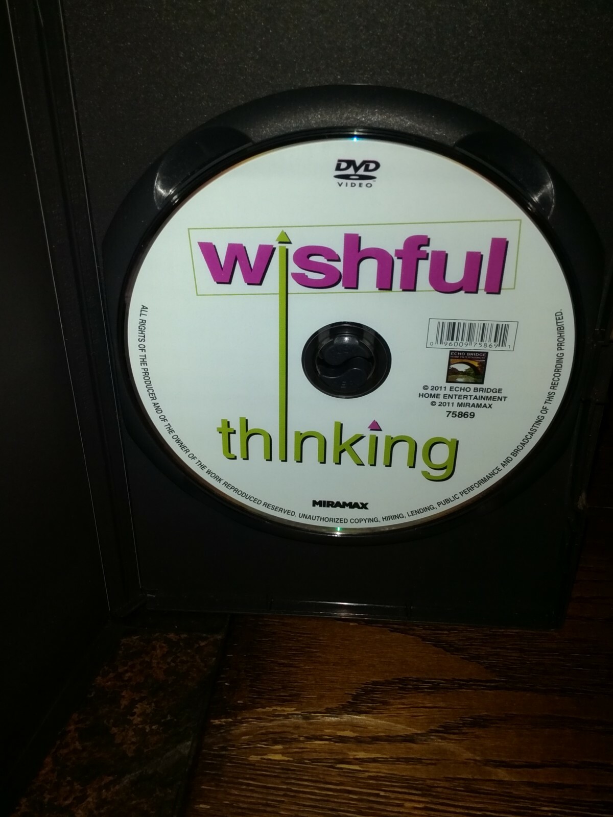 Wishful Thinking (DVD)-OUT OF PRINT DREW BARRYMORE-JON STEWART ROMANTIC ...