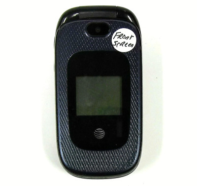 ZTE Z222 GoPhone - Dark Blue and Black ( AT&T ) Cellular Flip Phone ...