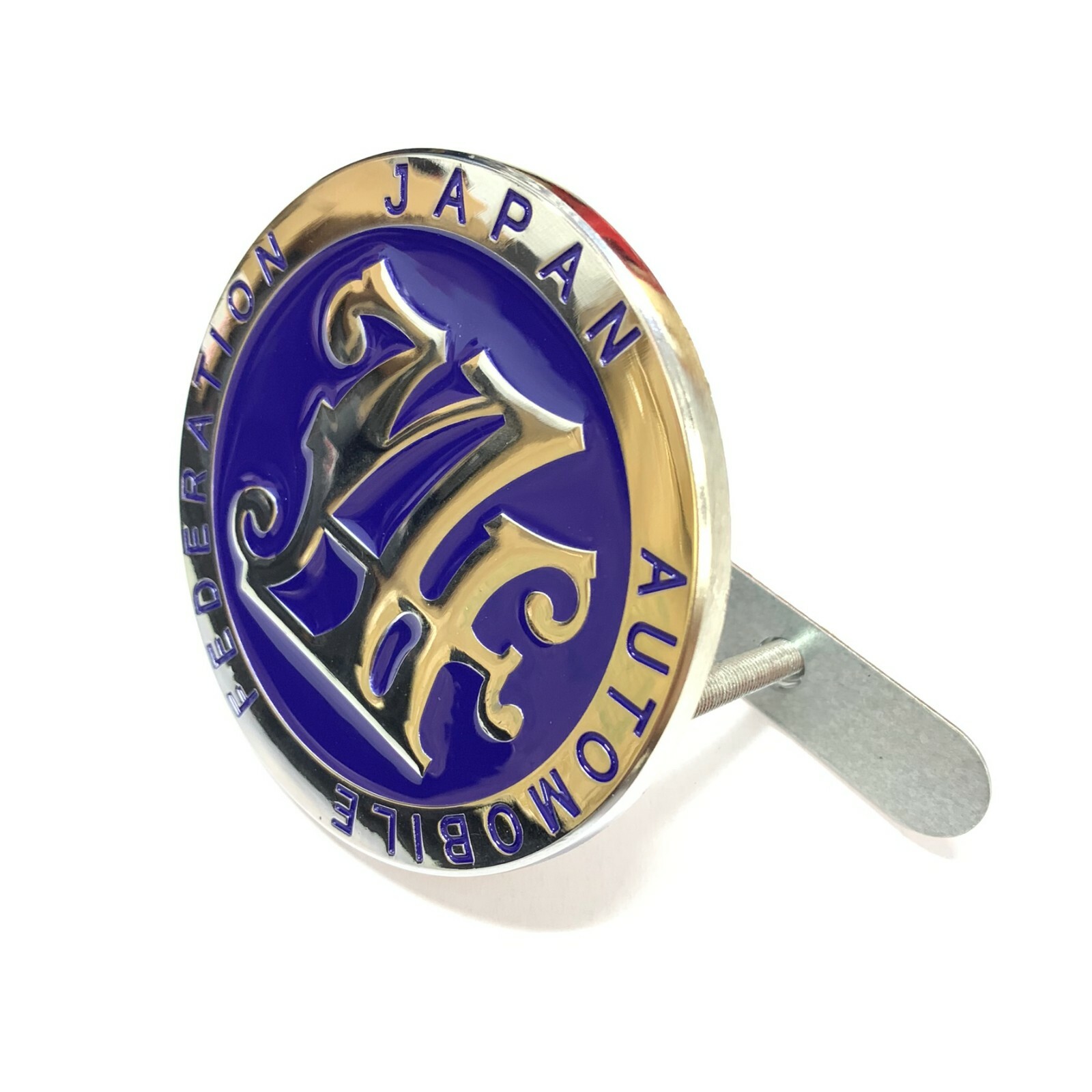 Japan Automobile Federation JAF METAL Emblem Badge For All Cars Front ...