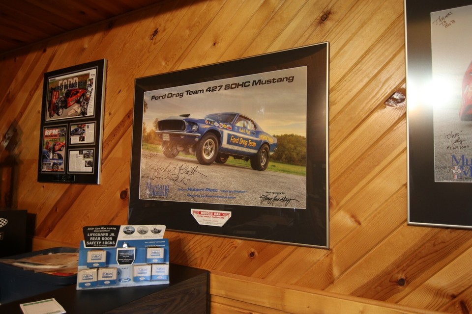 Hubert Platt 427 SOHC FORD DRAG TEAM MUSTANG Poster 22X34 | eBay