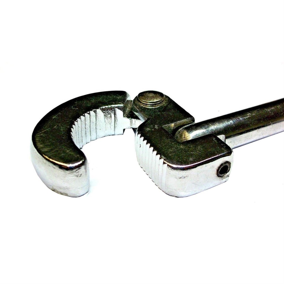 Adjustable Basin Wrench Plumbers 11" 280mm Tap Spanner Sink Tool | eBay UK
