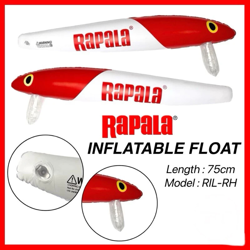 1 PCS rapala inflatable giant lure, for display or gift, rapala red ...