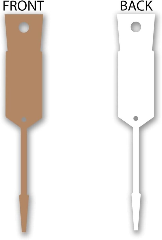 Versa-Tags Self Locking Plastic Arrow Key Tags (1000 per pack) Choose ...