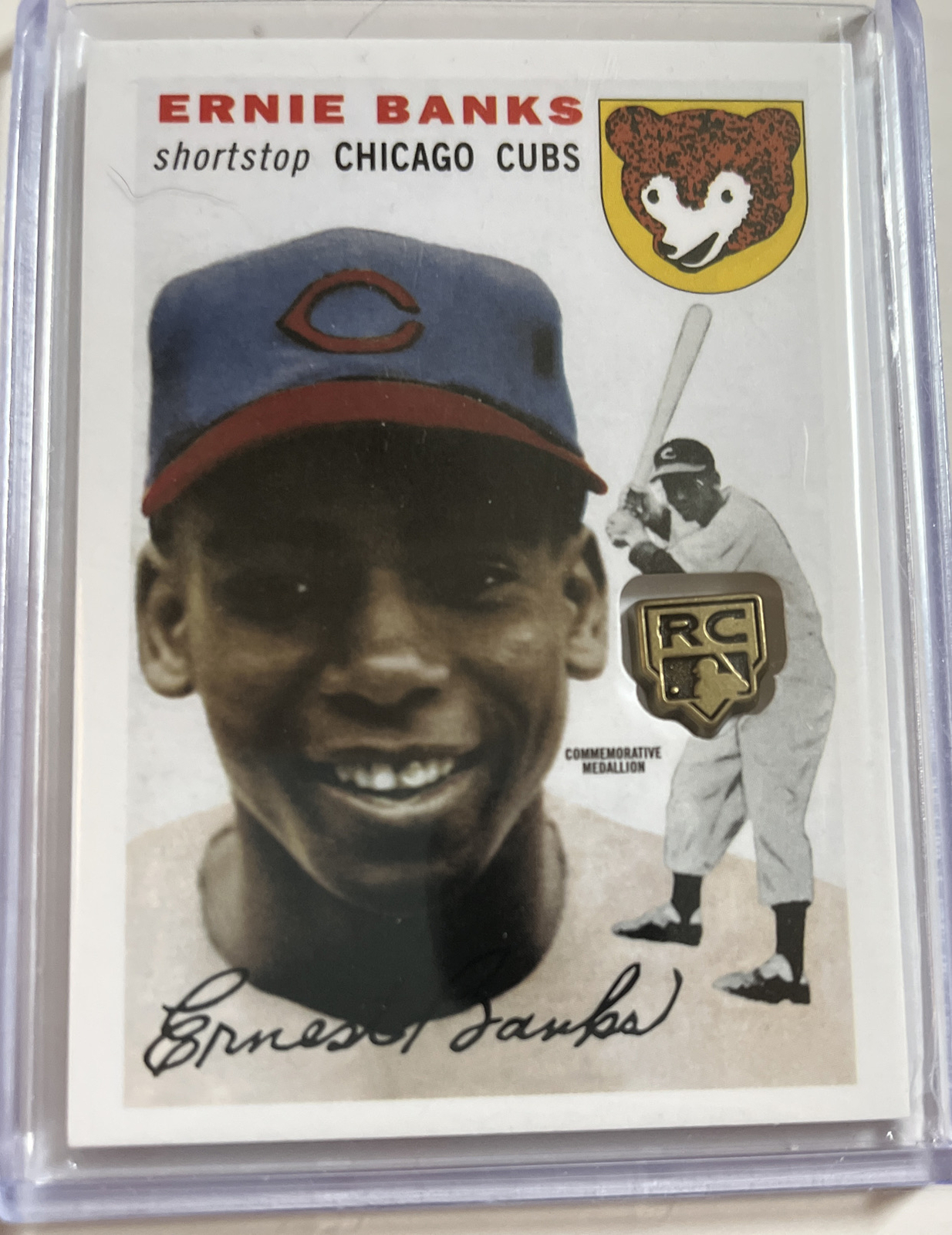 2020 Topps - Rookie Card Retrospective Logo Medallions #RCR-EB Ernie ...