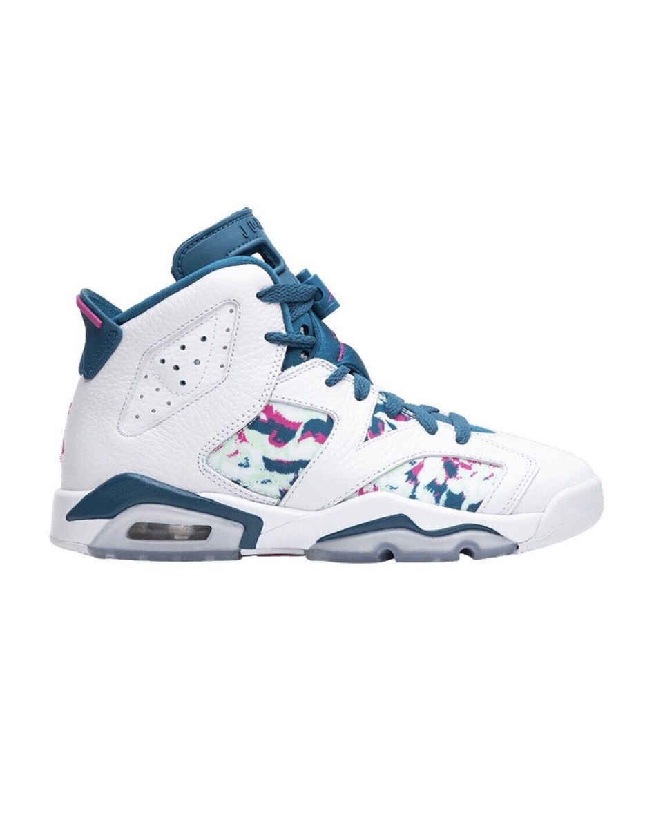 Size 7 (GS) - Jordan 6 Retro Mid Green Abyss for sale online | eBay