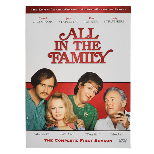 All in the Family Season 1 TV Series 3 Disc DVD Archie Dingbat Gloria ...