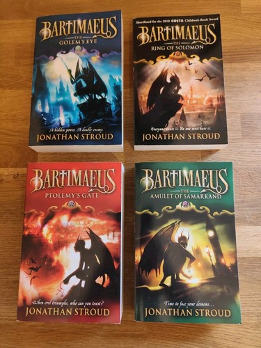 BOOK - Bundle Of X4 Jonathan Stroud Bartimaeus Series Of Paperbacks ...