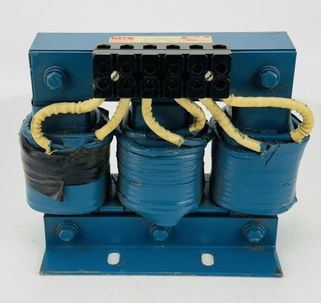 MTE 3 Phase Line Load Reactor Rl-04502 45 Amps 600 VAC for sale online ...